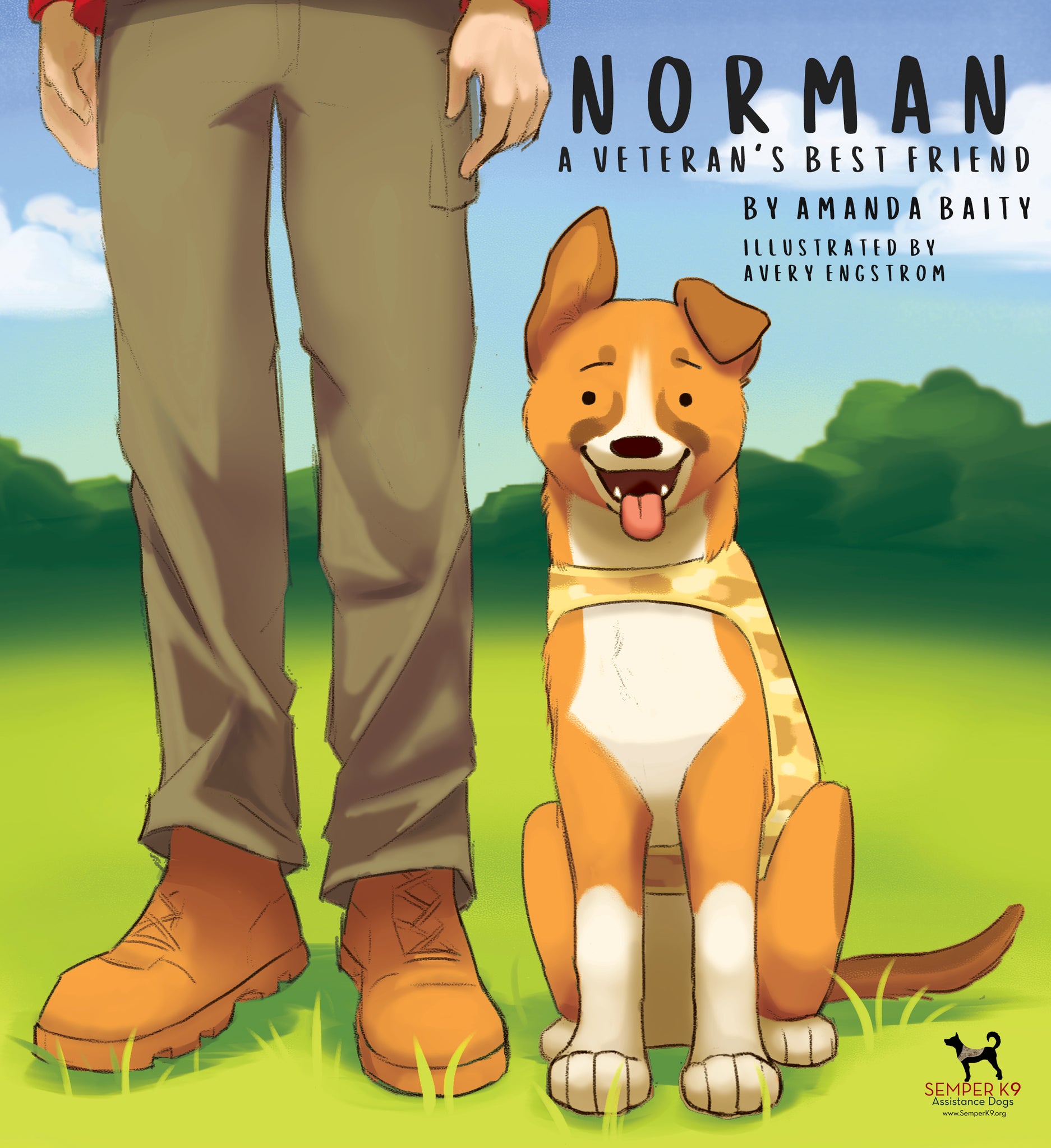 Children's Book - Norman: A Veteran's Best Friend – Semper K9 Shop